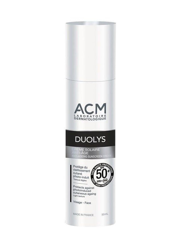 ACM Duolys Anti-ageing sunscreen Spf50% cream – Glow Cosmetics Store
